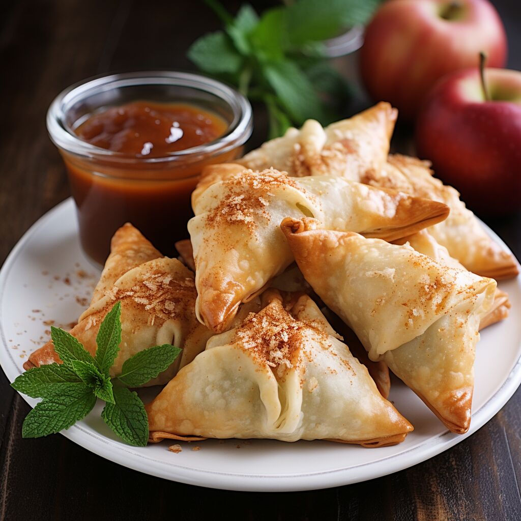 Apple and Cinnamon Samosas - Coolinarco.com