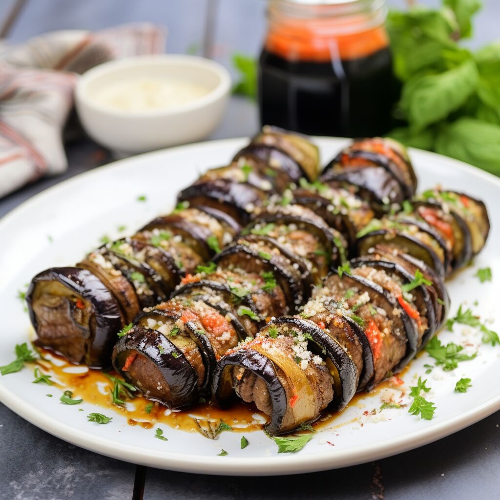 Grilled Beef and Eggplant Rolls - Coolinarco.com