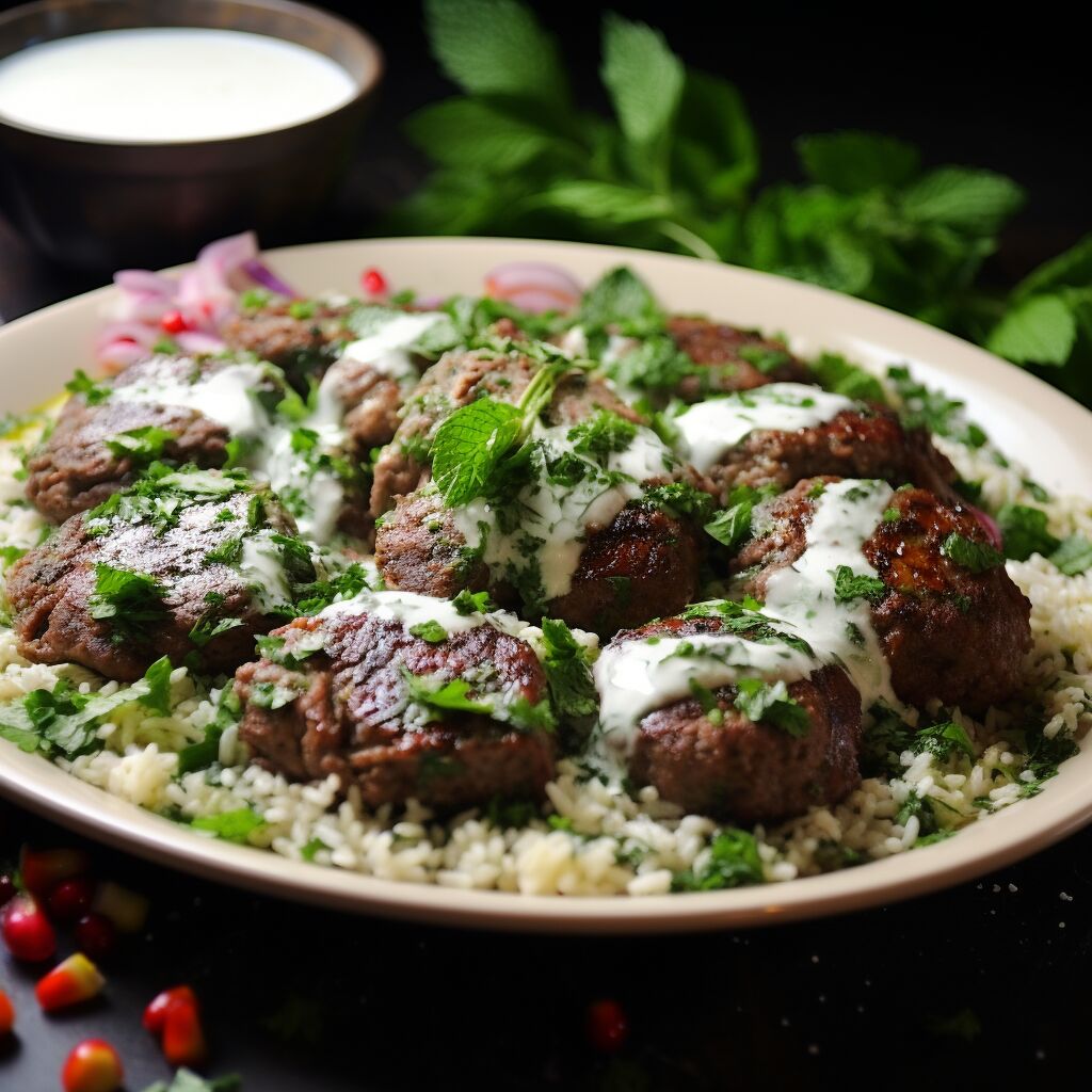 Iraqi Beef Kubba with Mint Yogurt - Coolinarco.com
