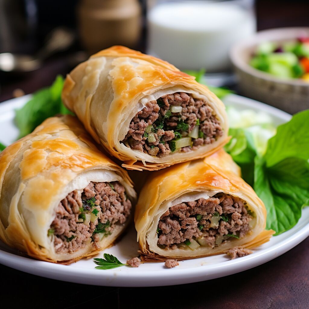 Lebanese Beef Sambousek - Coolinarco.com