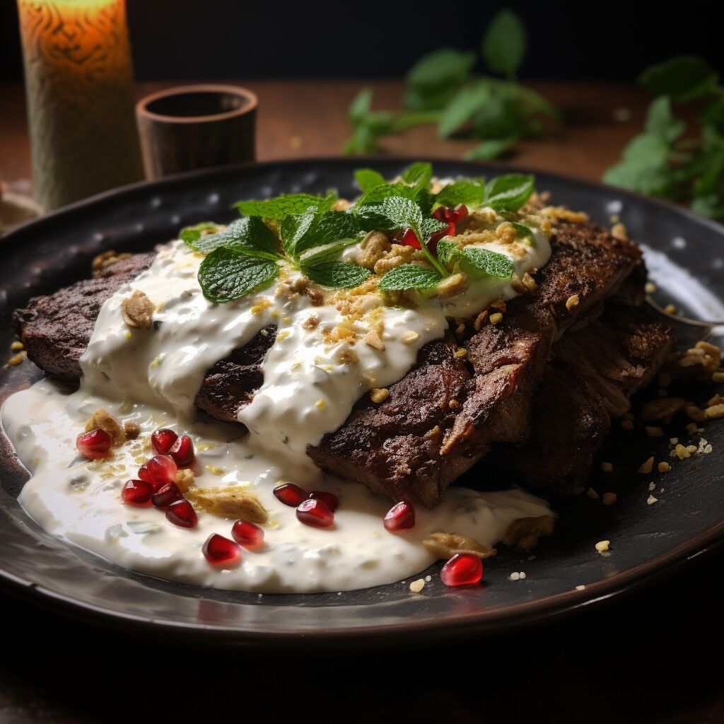 Persian Beef Koofteh with Yogurt Sauce - Coolinarco.com