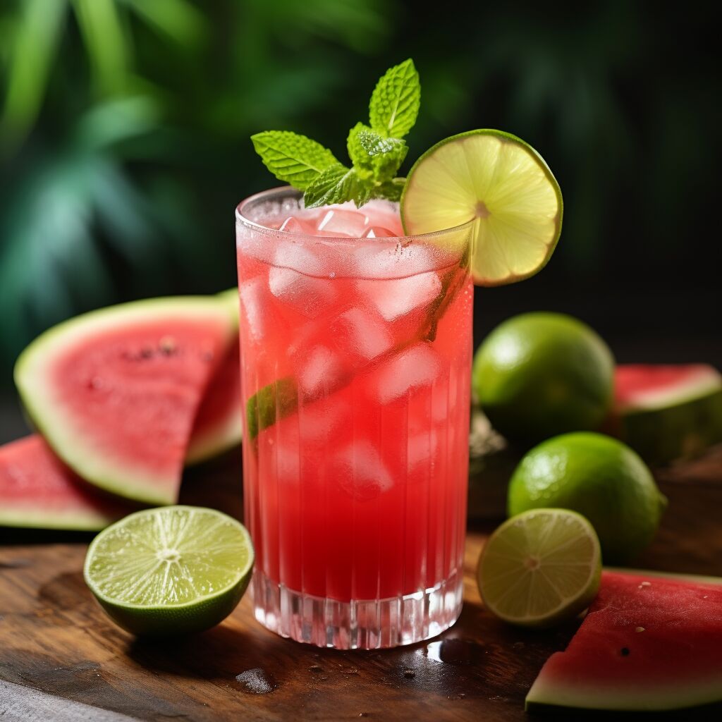 Thai Watermelon and Lime Cooler - Coolinarco.com