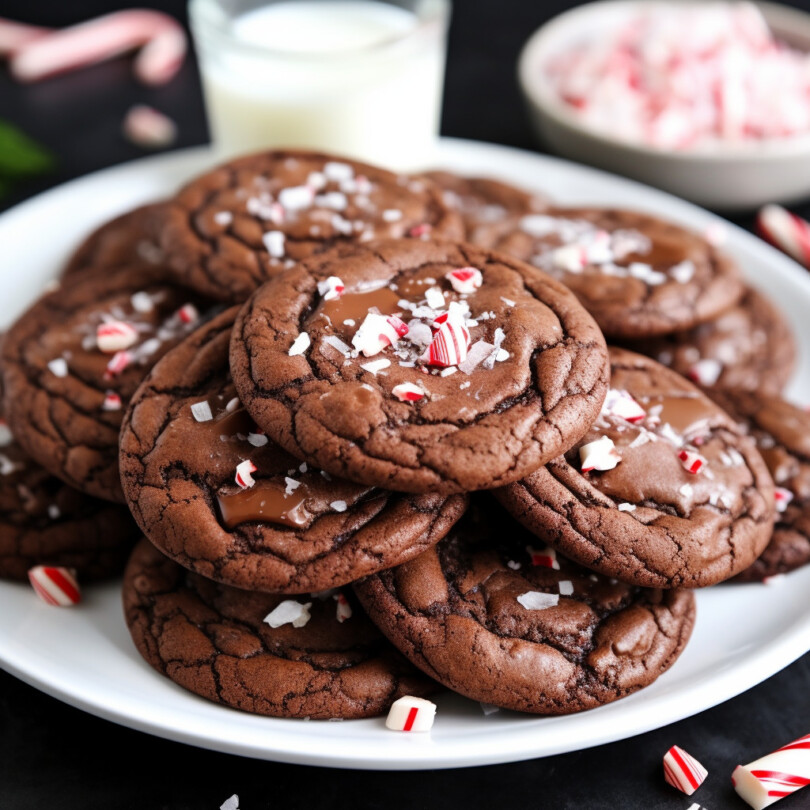 Chocolate Peppermint Crunch Cookies - Coolinarco.com