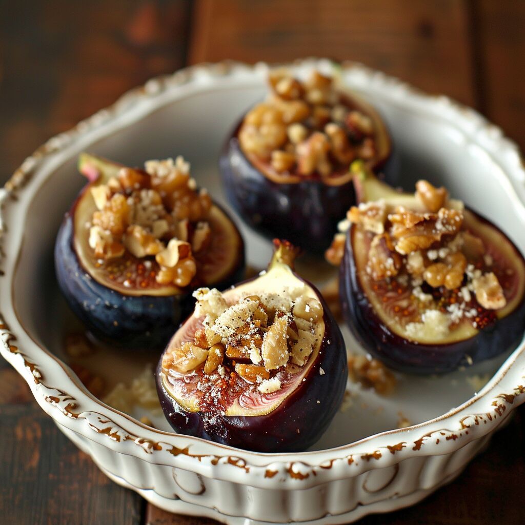 Baked Stuffed Figs - Coolinarco.com