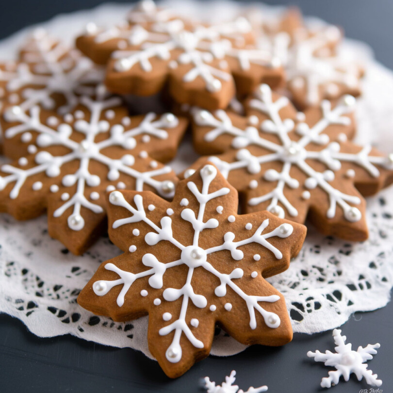 Gingerbread Snowflakes - Coolinarco.com