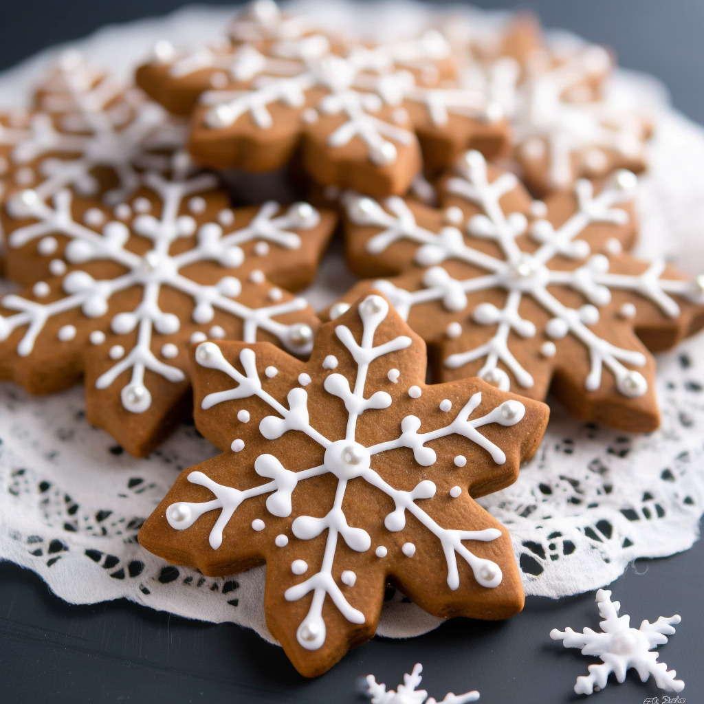 Gingerbread Snowflakes - Coolinarco.com