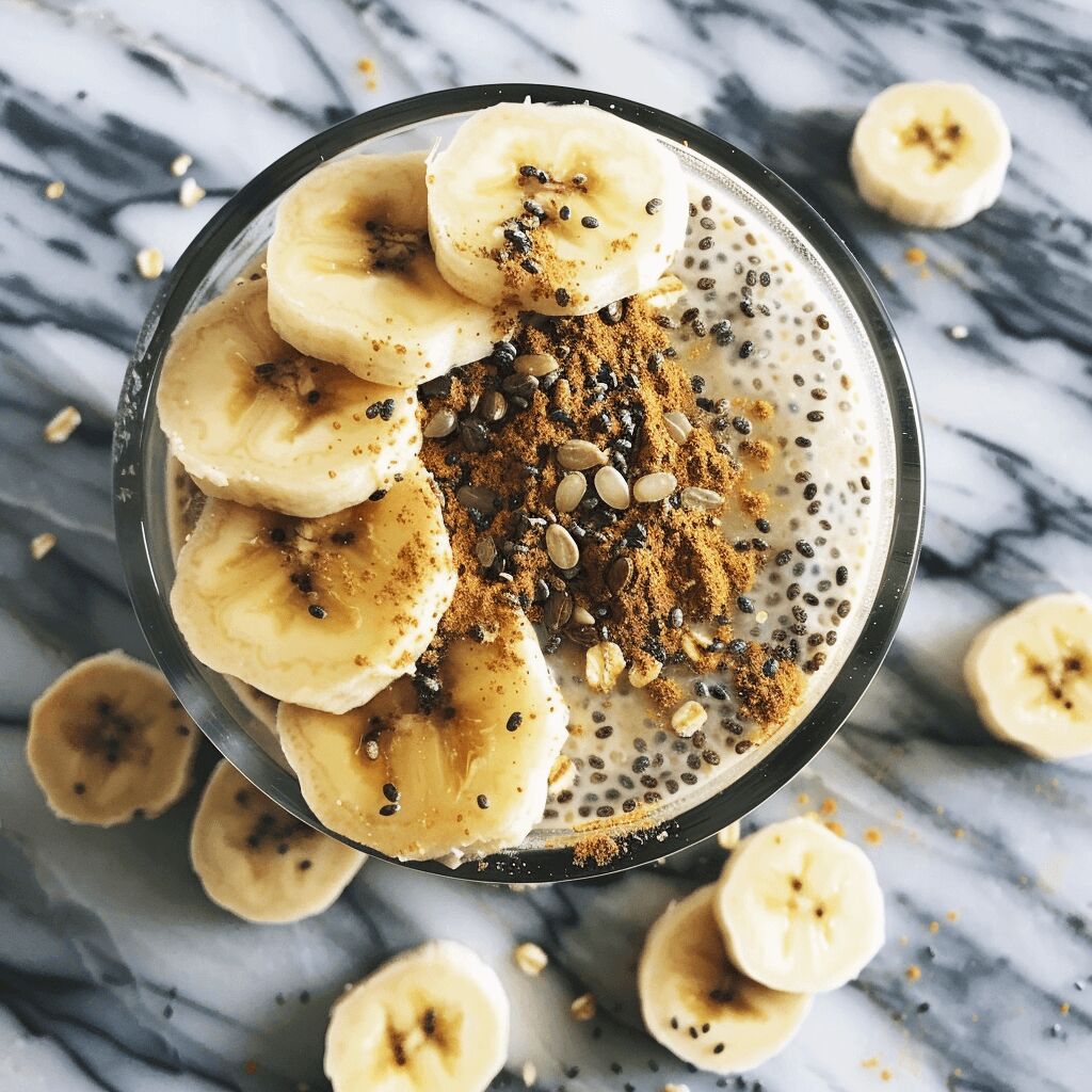 Banana Chia Pudding - Coolinarco.com