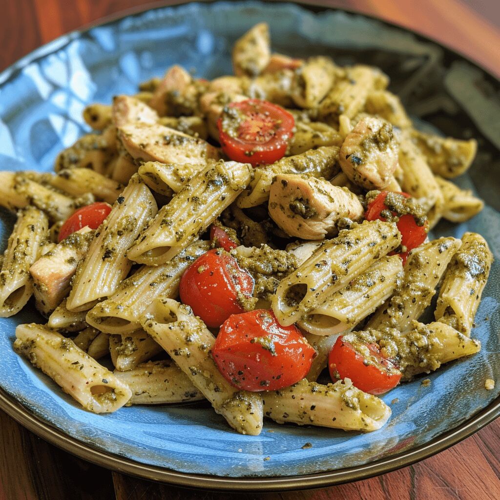 Chicken Pesto Pasta - Coolinarco.com