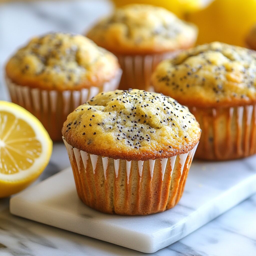 Lemon Poppy Seed Cupcakes - Coolinarco.com