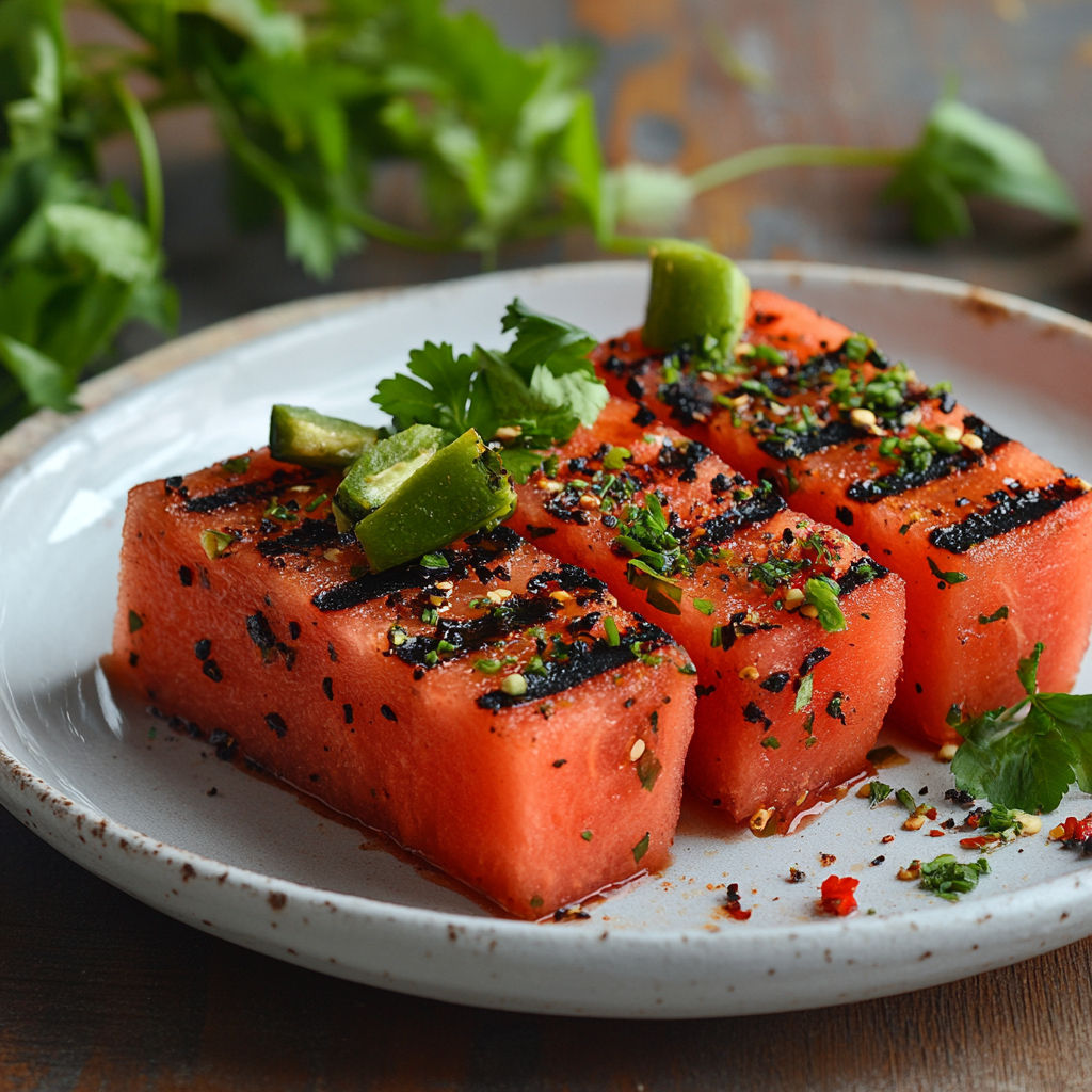 Grilled Watermelon - Coolinarco.com