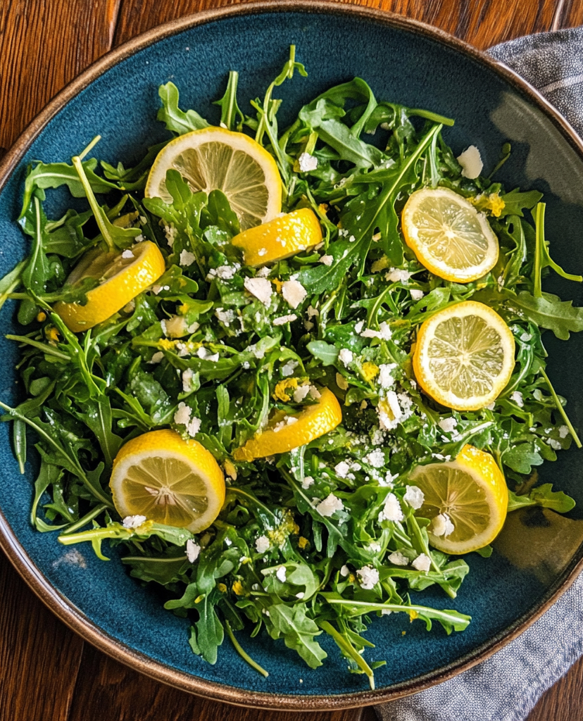 Lemon Arugula Salad - Coolinarco.com