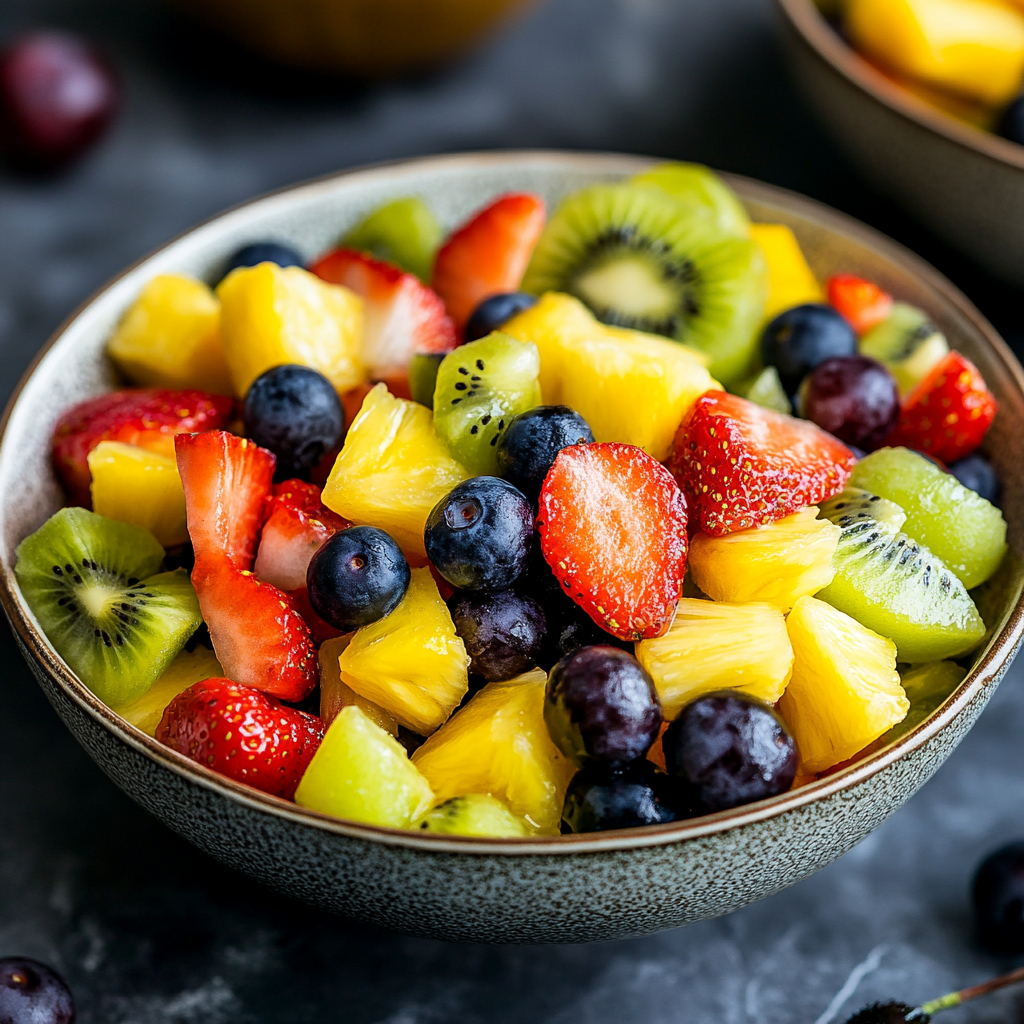 Rainbow Fruit Salad - Coolinarco.com