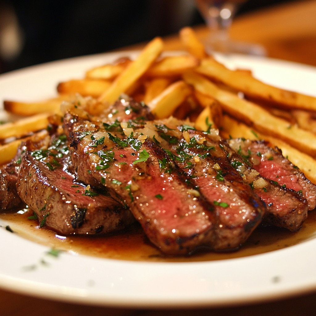 Steak Frites – Juicy Steak and Crispy French Fries