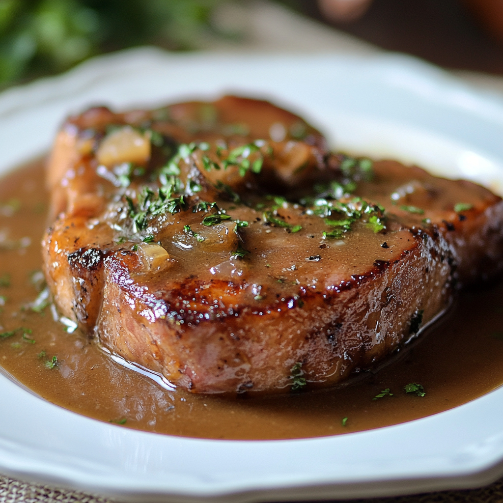 Ham Steaks in Madeira Sauce - Coolinarco.com