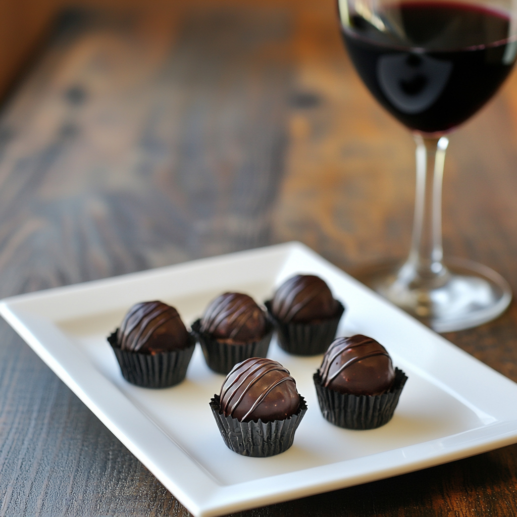 Red Wine Truffles - Coolinarco.com