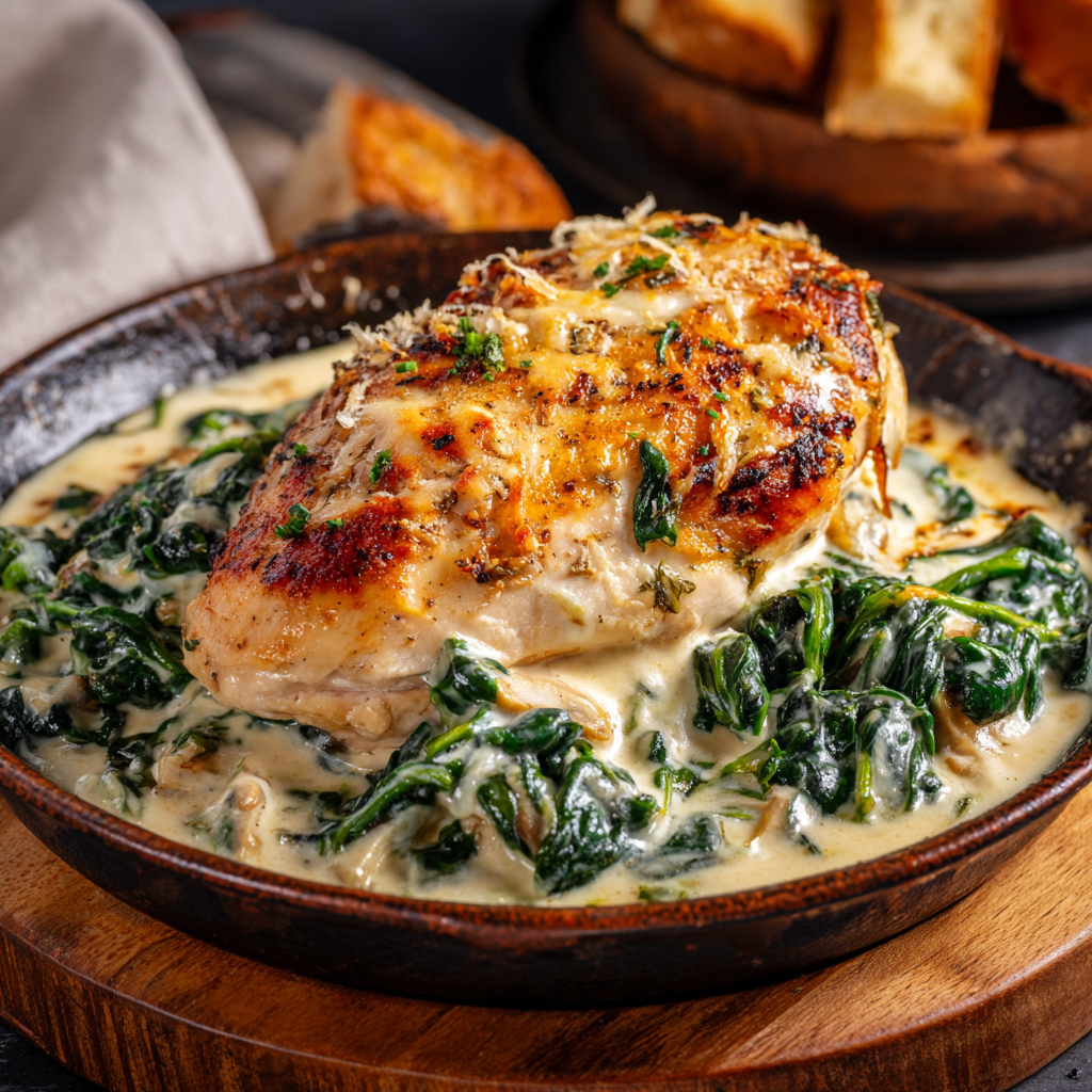 Chicken Florentine - Coolinarco.com
