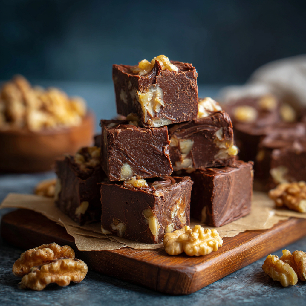 Chocolate Walnut Fudge - Coolinarco.com
