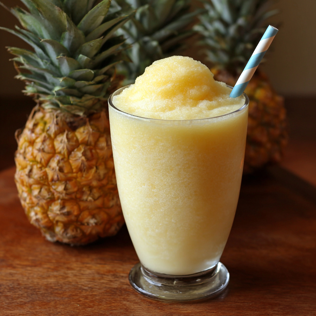 Frozen Pina Colada Slushy - Coolinarco.com