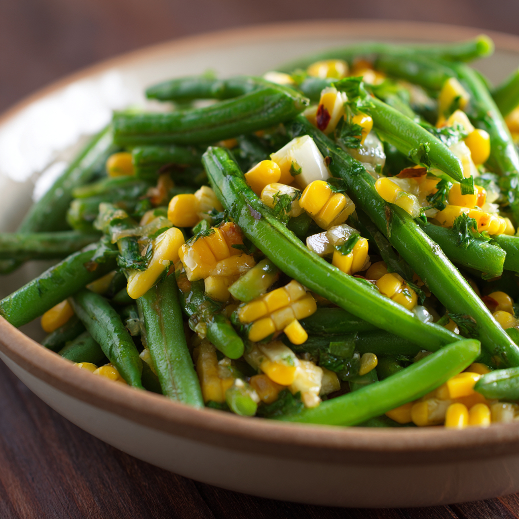Green Bean and Corn Medley - Coolinarco.com