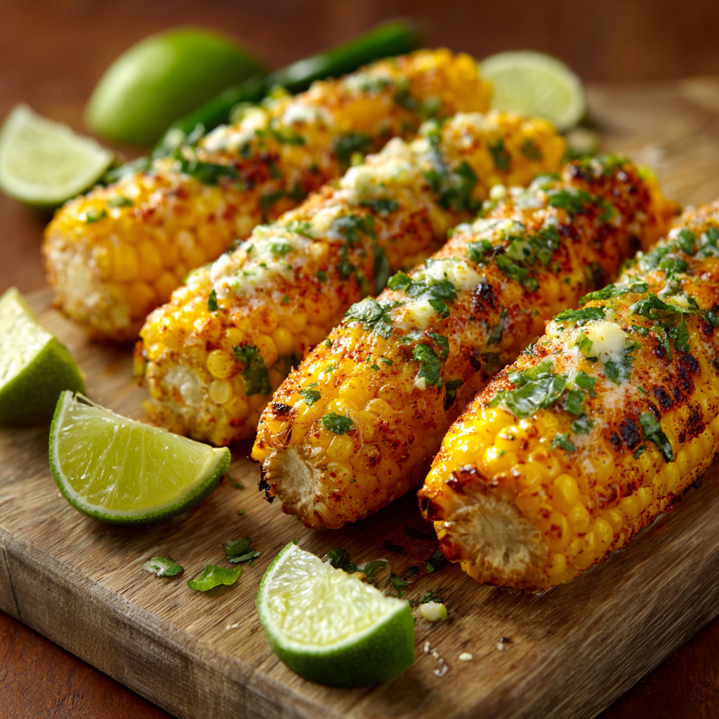 Jalapeno-Lime Corn on the Cob - Coolinarco.com