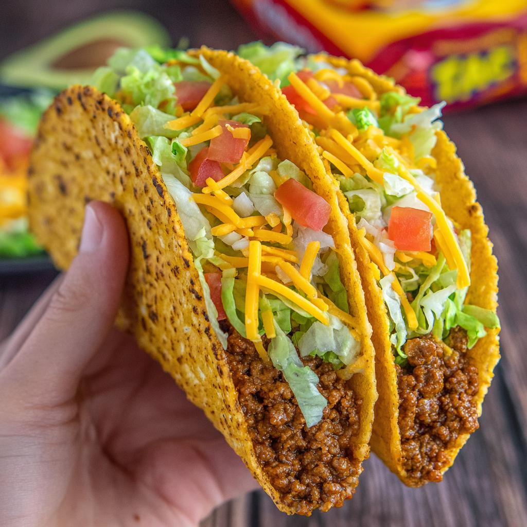 Taco Bell Crunchy Taco Copycat - Coolinarco.com