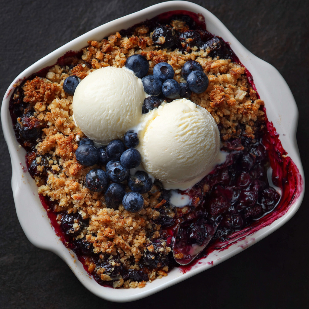 Amazing Blueberry Crisp - Coolinarco.com