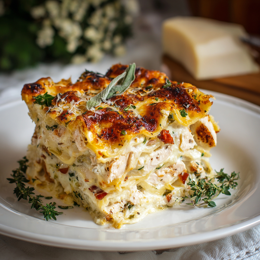 White Chicken Lasagna - Coolinarco.com