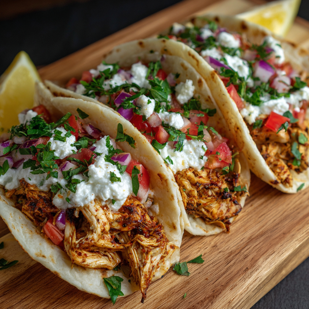 Chicken Shawarma Tacos - Coolinarco.com
