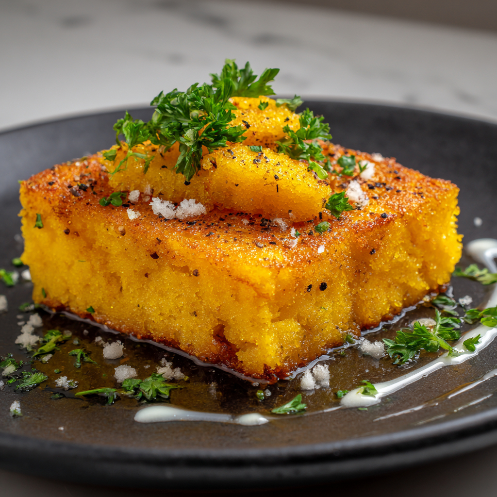Fried Polenta Recipe - Coolinarco.com