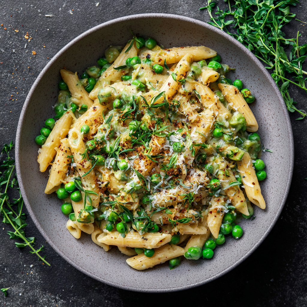 Pasta and Peas Recipe - Coolinarco.com