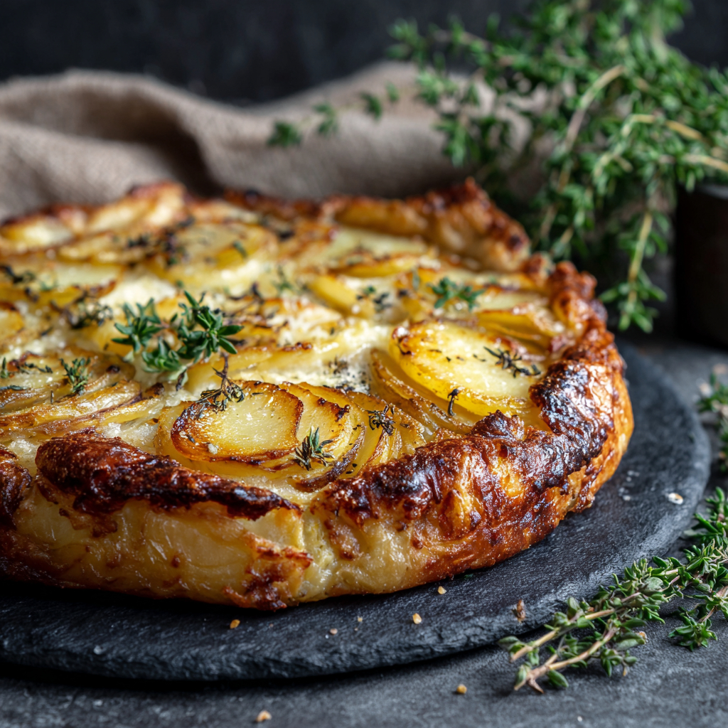 Potato Galette With Cheese - Coolinarco.com