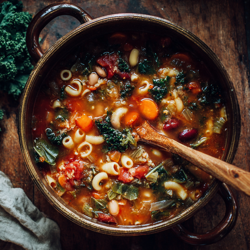 Winter Minestrone Soup - Coolinarco.com