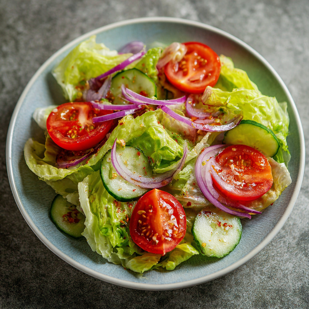 Iceberg Lettuce Salad - Coolinarco.com