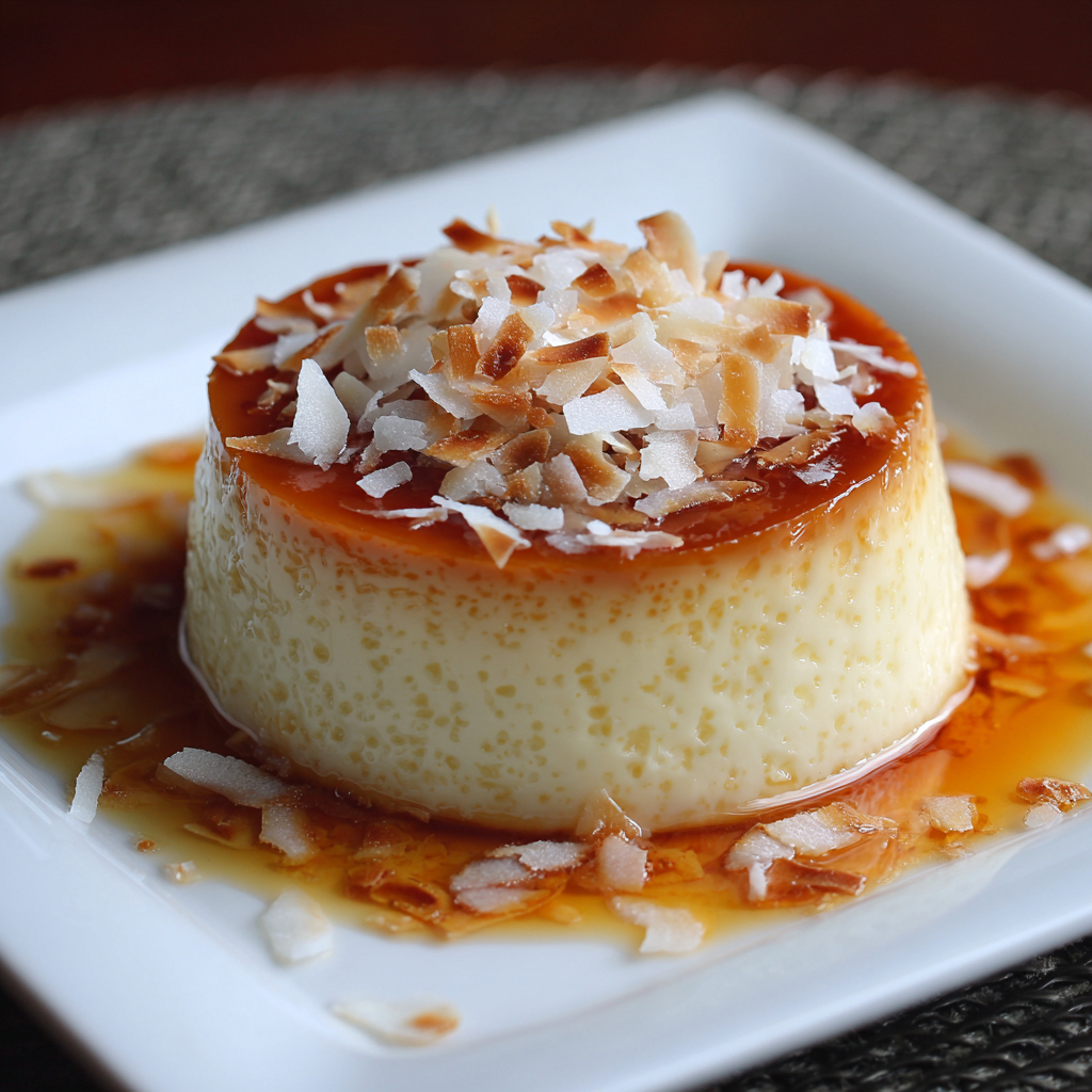 Coconut Flan - Coolinarco.com